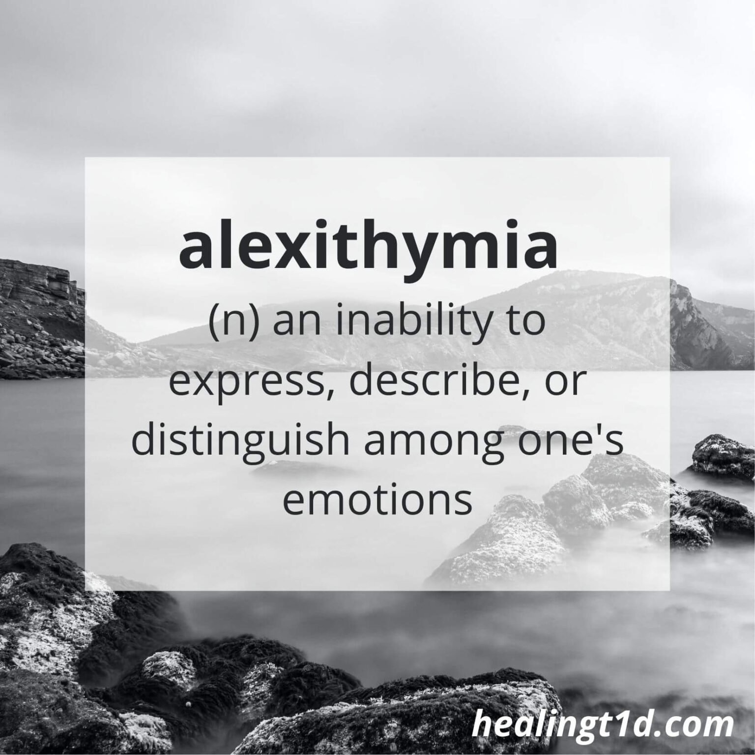 Alexithymia and Its Connection to T1D - HealingT1D