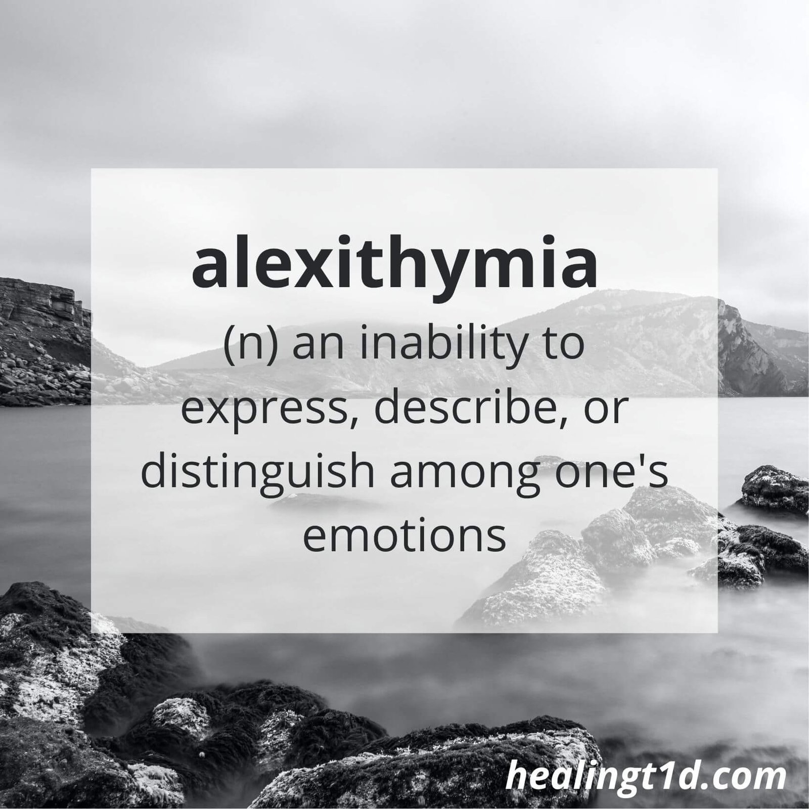 Alexithymia and Its Connection to T1D - HealingT1D